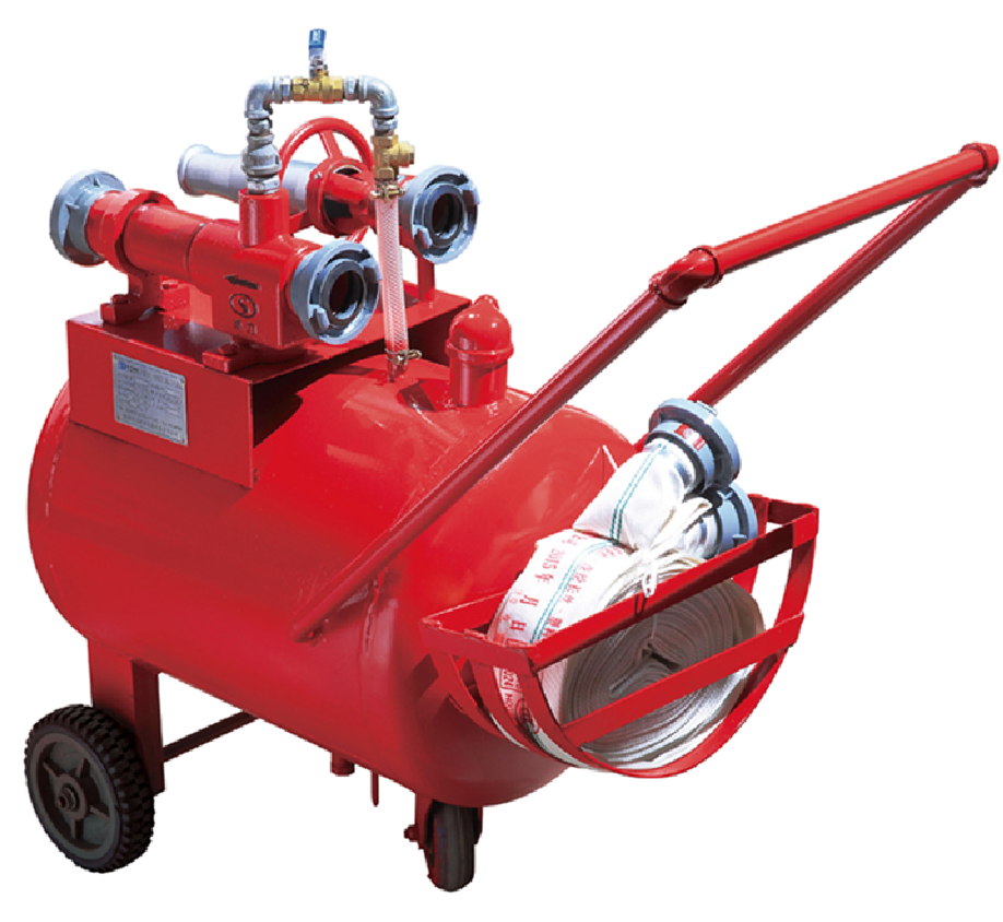 水力牌半固定式/推车泡沫灭火装置PY4-8/100-500 - 北京鑫水力消防科技有限公司